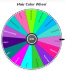 Hair Color Wheel: 100+ Random Shades To Spin