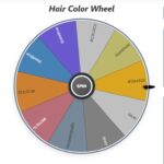 Hair Color Wheel: 100+ Random Shades To Spin
