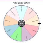 Hair Color Wheel: 100+ Random Shades To Spin