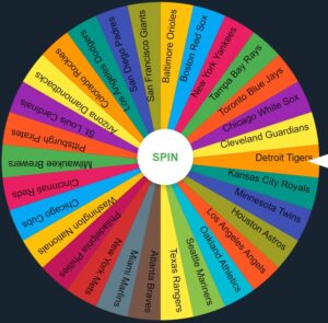 Spin The MLB Team Wheel: Pick A Random MLb Team