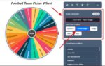 225+ Ultimate Random Football Teams Generator Wheel