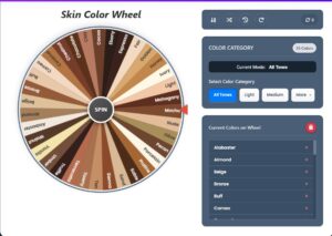 Skin Color Wheel – Spin To Discover 35 Tones