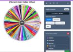 Vibrant Hair Color Wheel – 5 Categories, 50+ Shades