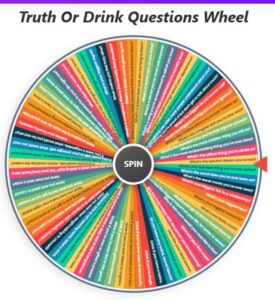 Truth Wheel – 100 Personal Questions To Spin & Reveal!