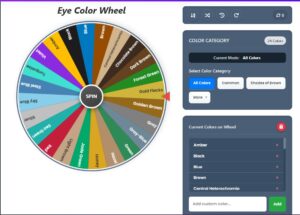 Eye Color Wheel – 25+ Shades In One Spin