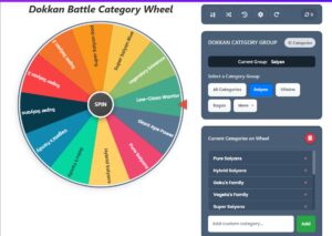 Dokkan Battle Categories Wheel – Spin & Pick One!