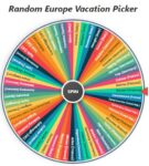 Europe Random Vacation Picker – 250+ Destinations