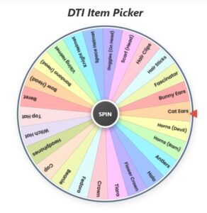 150+ DTI Items Wheel | Spin & Pick Random Items