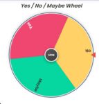 Yes Or No Or Maybe Wheel – Random Picker