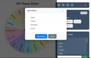 DTI Themes Wheel: Spin The 300+ Style Theme Picker!