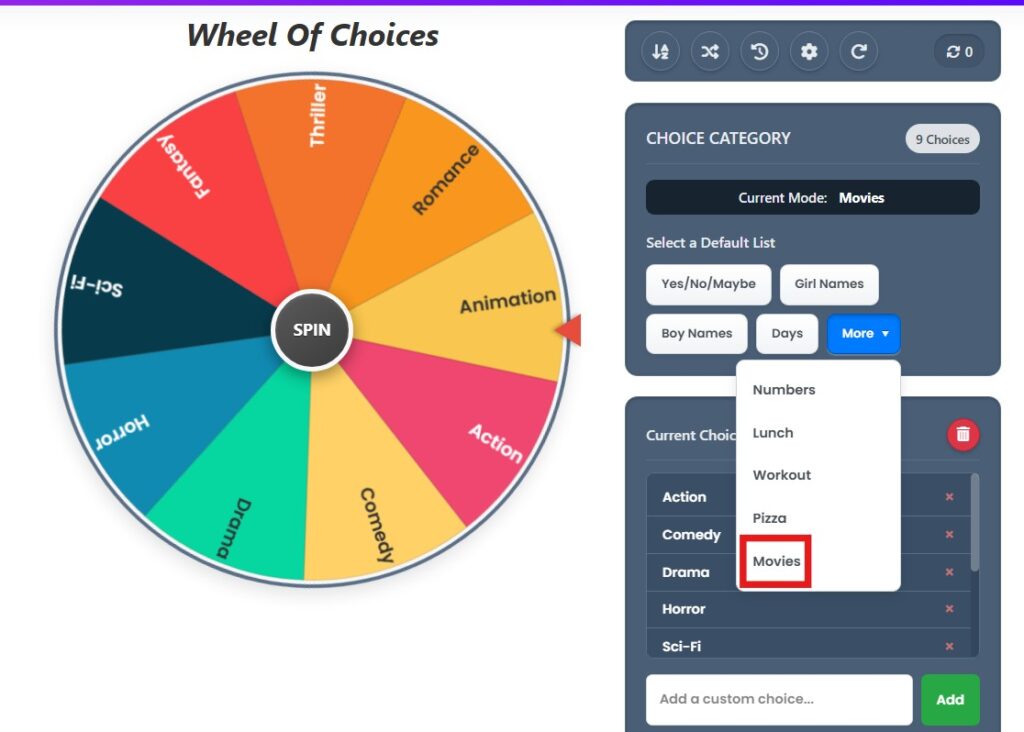 Wheel Of Choice – 10 Fun Modes To Decide!
