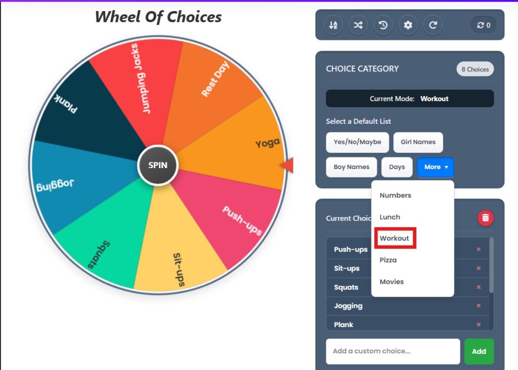 Wheel Of Choice – 10 Fun Modes To Decide!