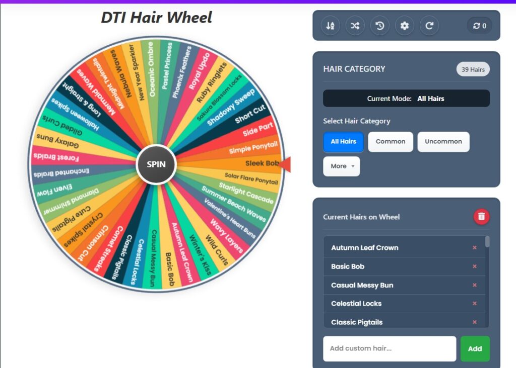 DTI Hair Wheel – Spin For Hair Ideas
