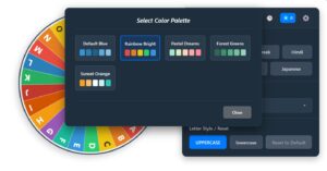 Letter Picker Wheel - Generate Random Letter From A To Z