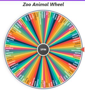 Zoo Animals Wheel – Spin To Discover The Wild!