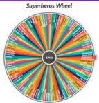 100+ Superheroes Wheel – Spin To Pick A Random Hero