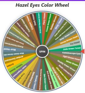 Eye Color Wheel - FeelingsWheels
