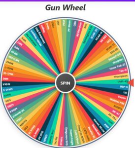 Gun Wheel – Spin To Pick From 50+ Random Guns!